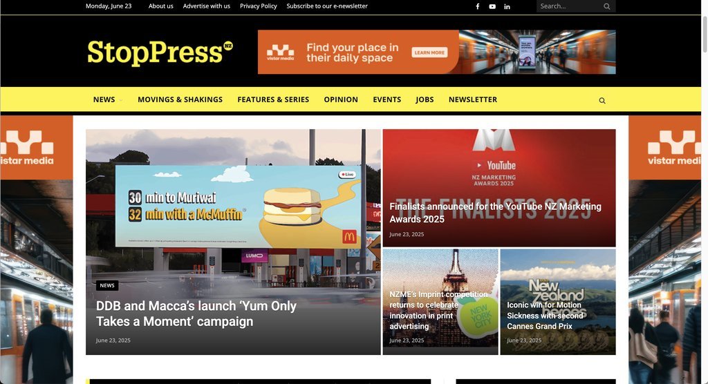 Stoppress - Media Directory - Project Oasis